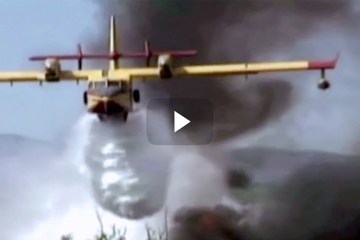 Watch These Aerial Firefighters In Action | Boldmethod