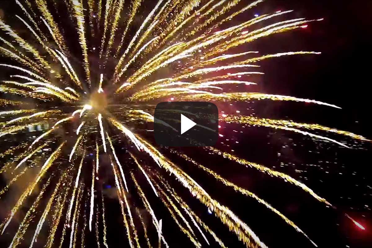 Watch Fireworks From A Quadcopter's Viewpoint | Boldmethod