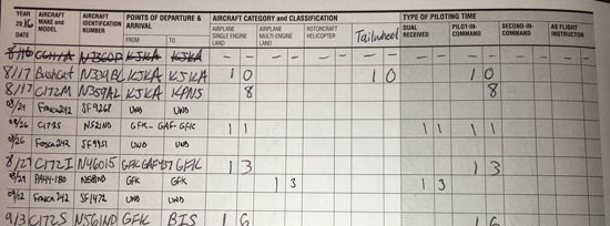 Best Electronic Pilot Logbook Gaswonweb