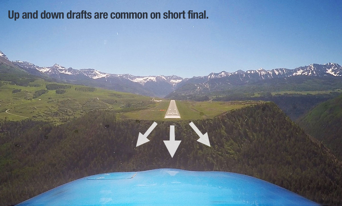 Telluride Airport: High In The Rocky Mountains With Steep Cliffs And ...